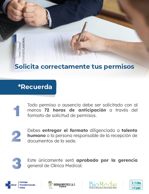 Solicita correctamente tus permisos